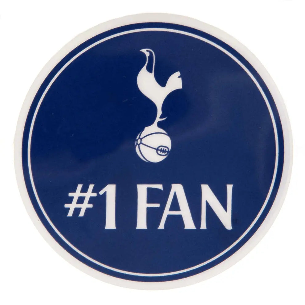 Tottenham Hotspur No 1 Fan Car Sticker | Official Online Spurs Shop ...