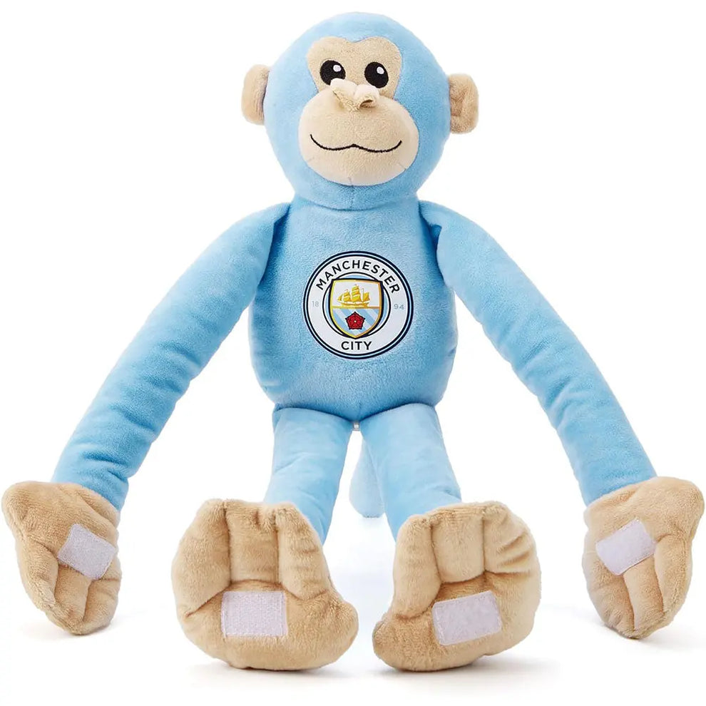 Manchester City Plush Monkey – Football Gifts Online