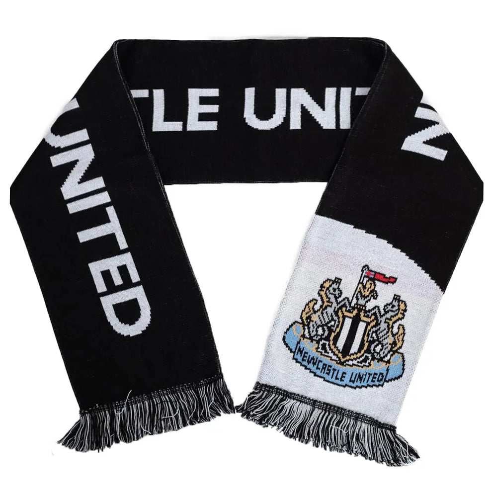 Newcastle United Diagonal Scarf | Official Newcastle United Scarves ...