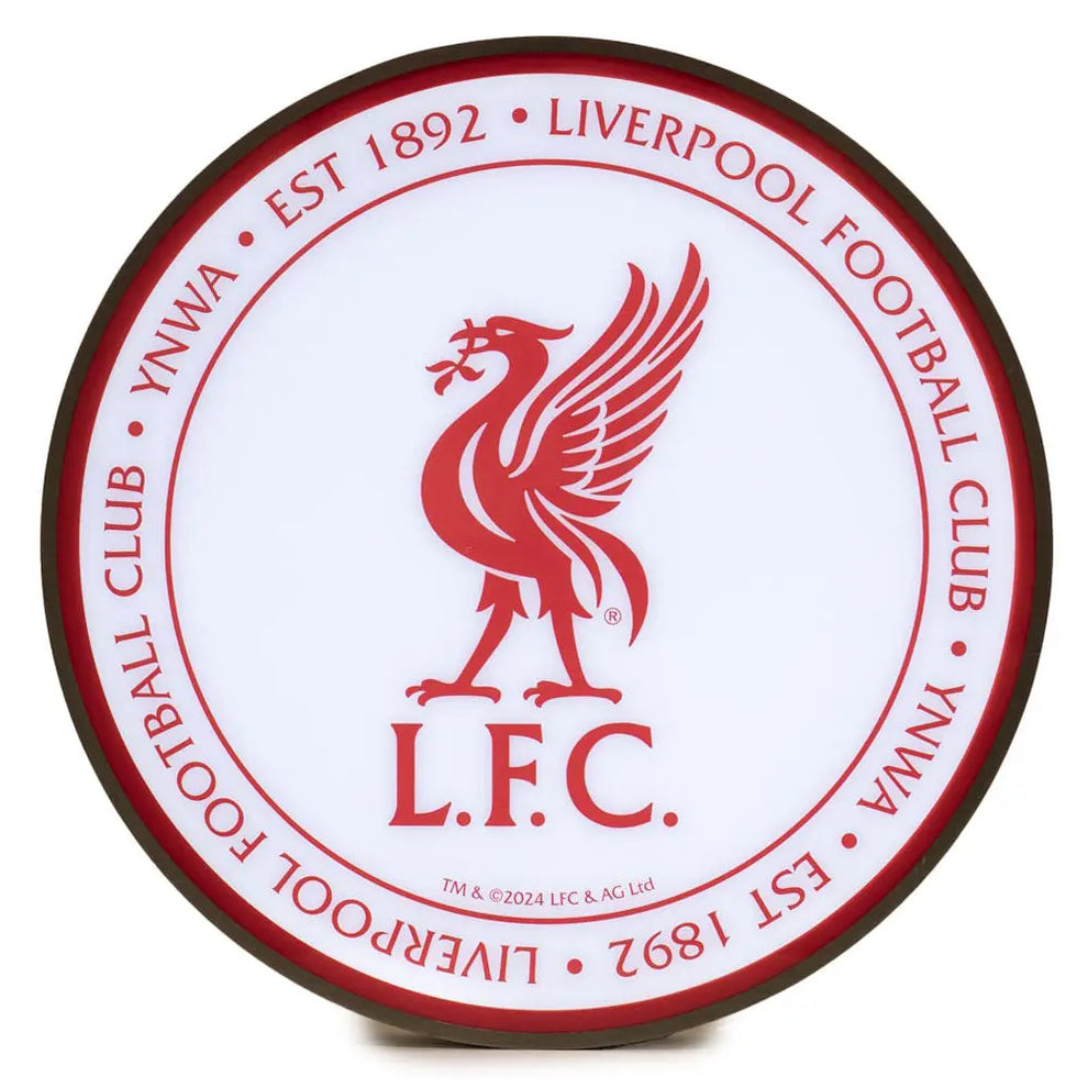 Liverpool FC LED Wall Light – Football Gifts Online