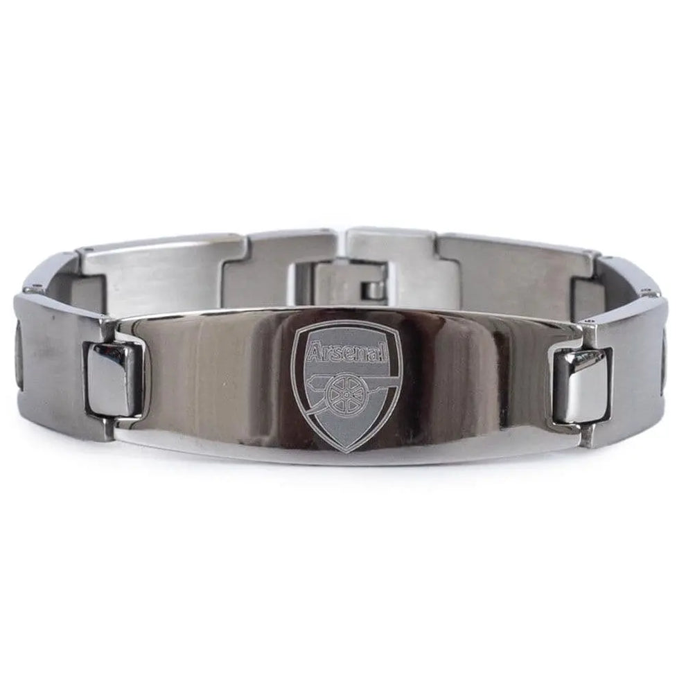 Arsenal FC Oval Plate Bracelet – Football Gifts Online