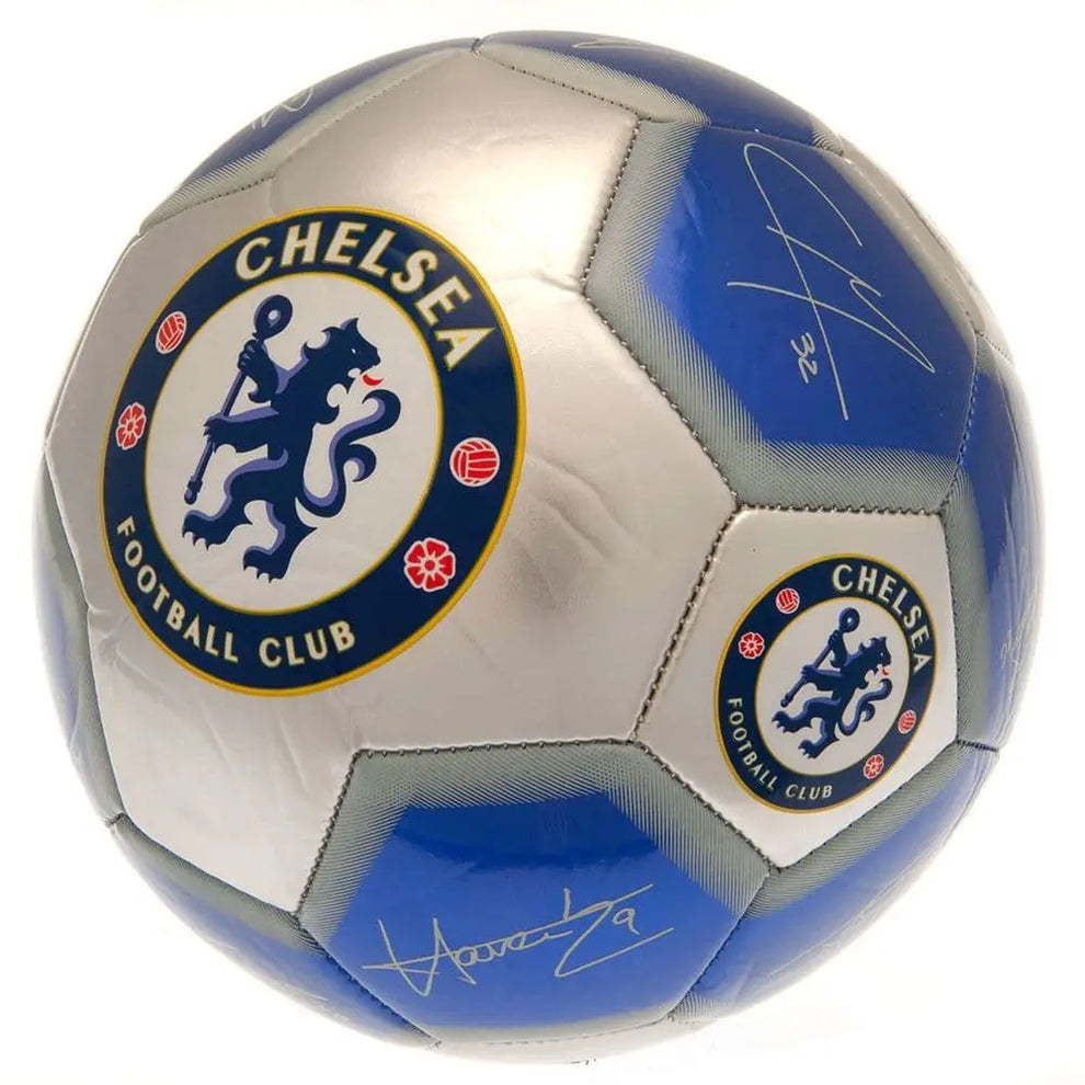 Chelsea FC 26 Panel Signature Football - Football Gifts Online